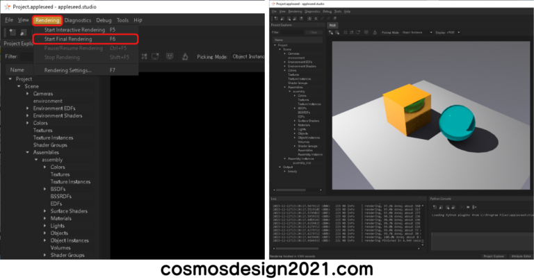 FreeCAD レンダリング｜リアルな画像の生成 | コスモスデザイン
